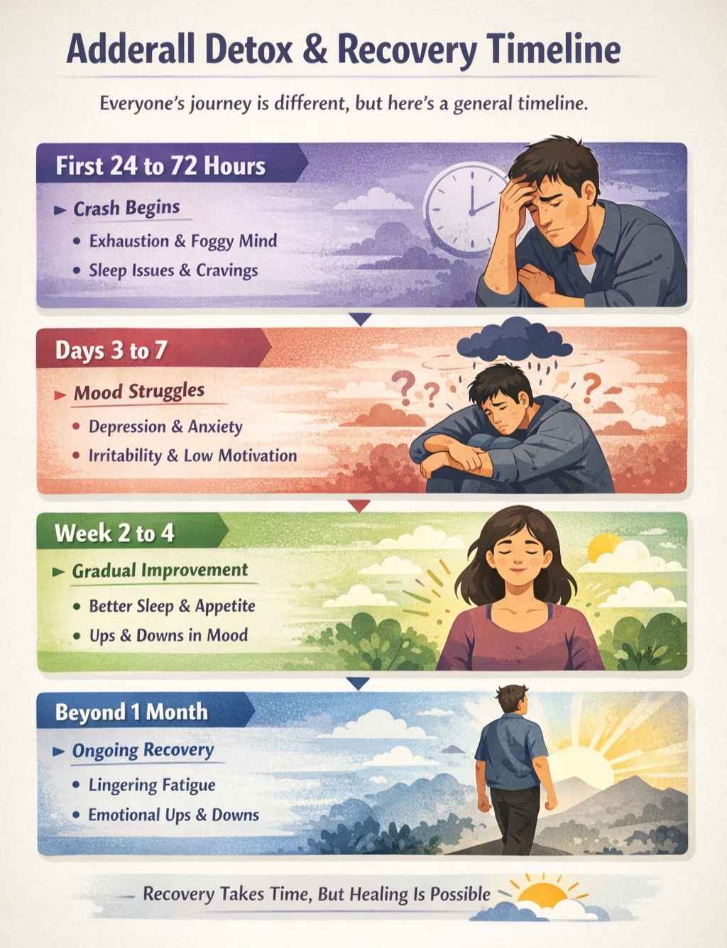 Adderall Withdrawal Timeline & Recovery Guide